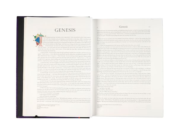 Bonhams : ARION PRESS: BIBLE IN ENGLISH. The Holy Bible, New Revised ...