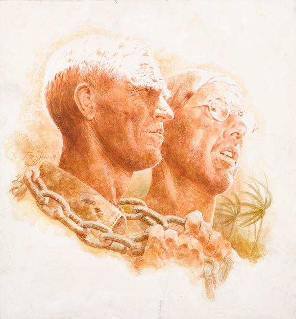 Bonhams : A Tom Jung original Papillon concept artwork for the one ...