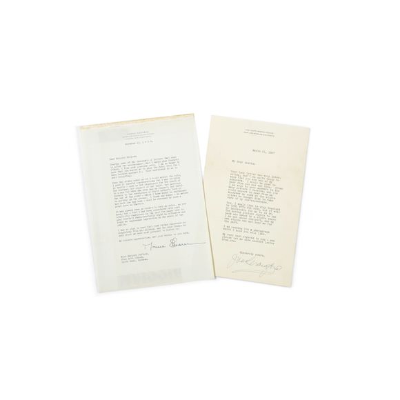 Bonhams : Joan Crawford and Norma Shearer signed letters pertaining to ...