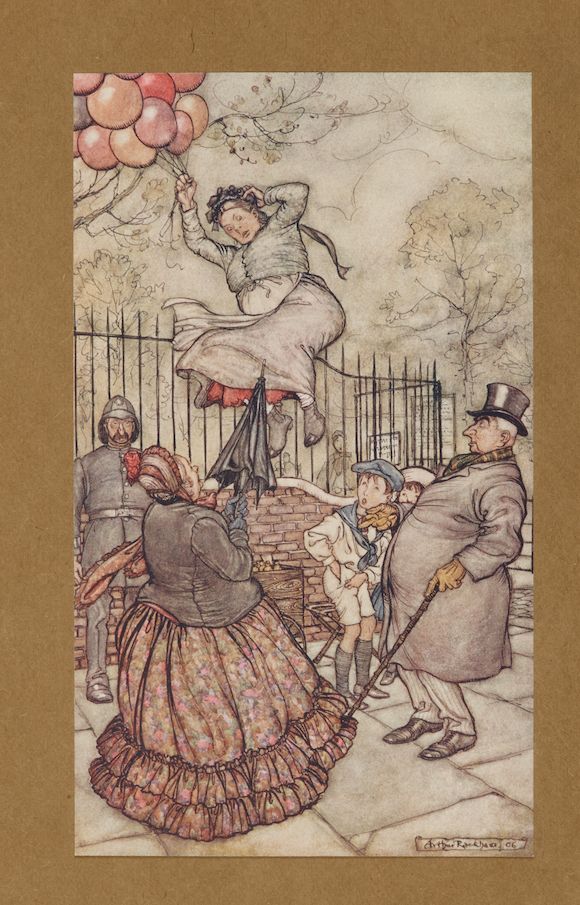 Bonhams : RACKHAM, ARTHUR. 1867-1939. BARRIE, JAMES MATTHEW. 1860-1937 ...