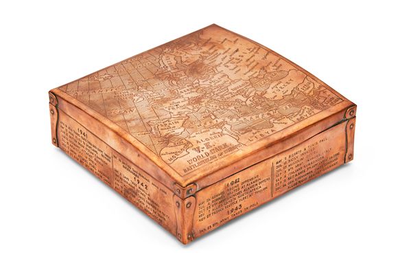 Bonhams : WORLD WAR II: "VICTORY IN EUROPE" COMMEMORATIVE CIGAR BOX. "V ...