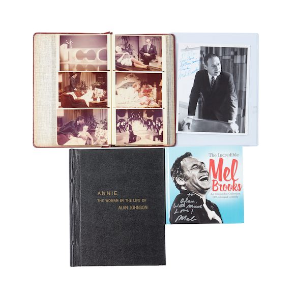 Bonhams : A group of Mel Brooks and Anne Bancroft ephemera related to ...
