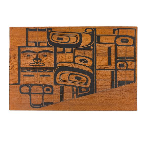 Bonhams : A Contemporary Northwest Coast pattern board