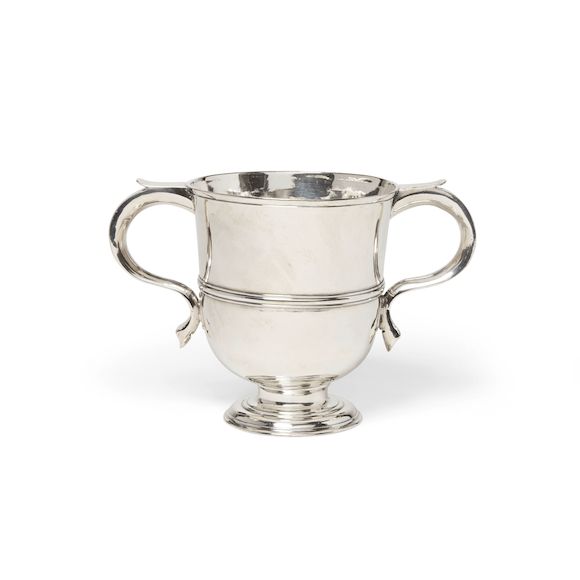 Bonhams : An English sterling silver loving cup the mark of Henry Brind ...