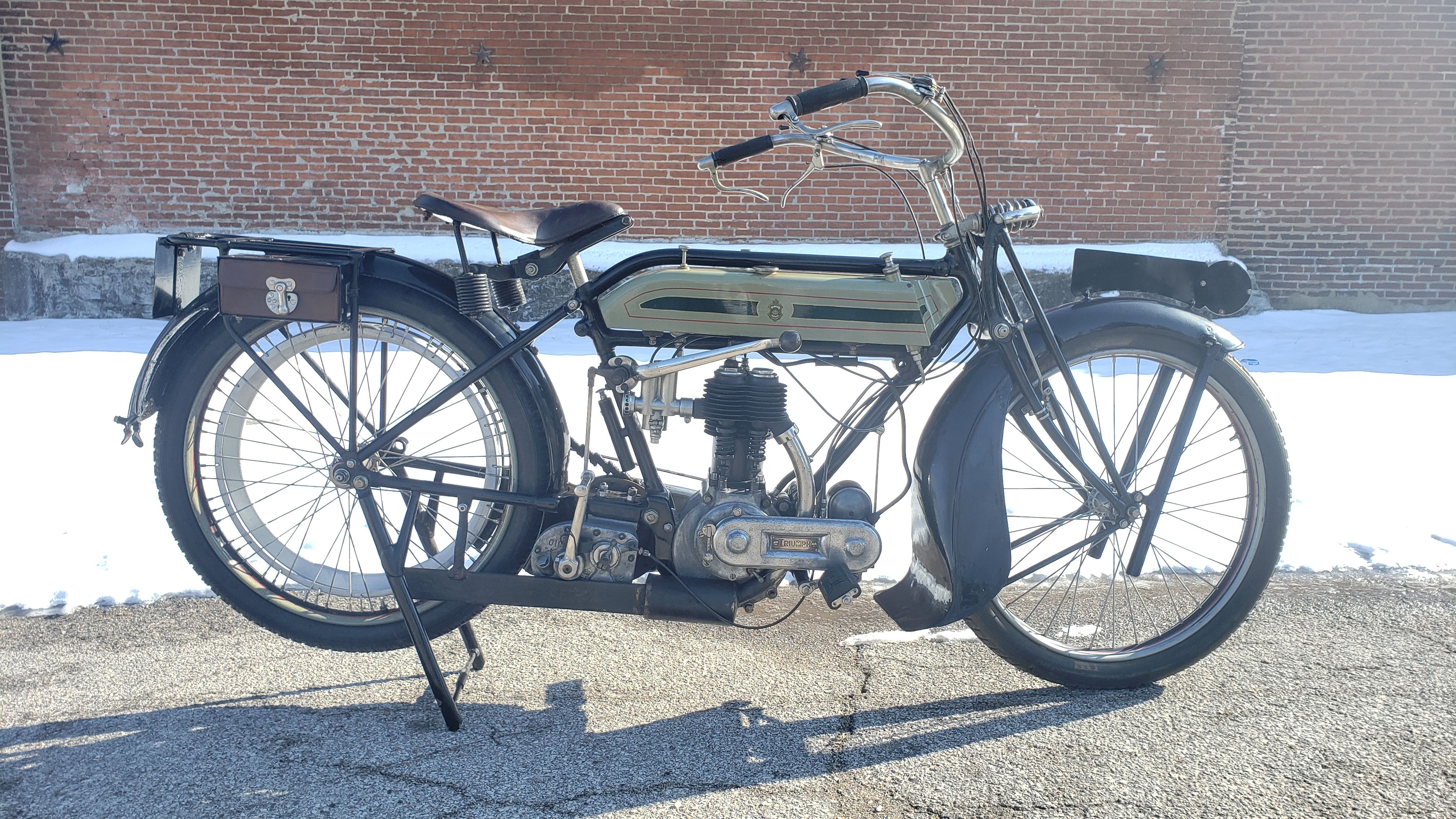 1922 Triumph 550cc Model H - auctions & price archive