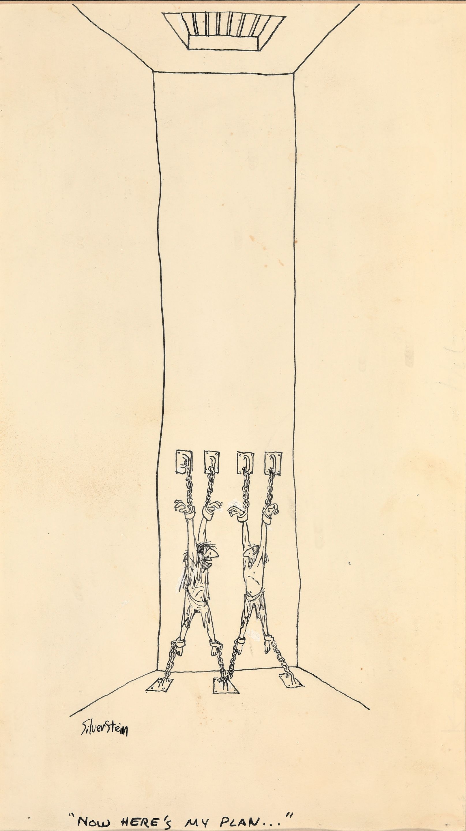 Bonhams : SILVERSTEIN, SHEL. 1930-1999. Original cartoon artwork, ink ...