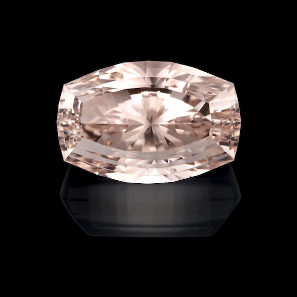 Bonhams : Beryl var. Morganite, Ex. Joe Bordon and Wayne Leicht Collections