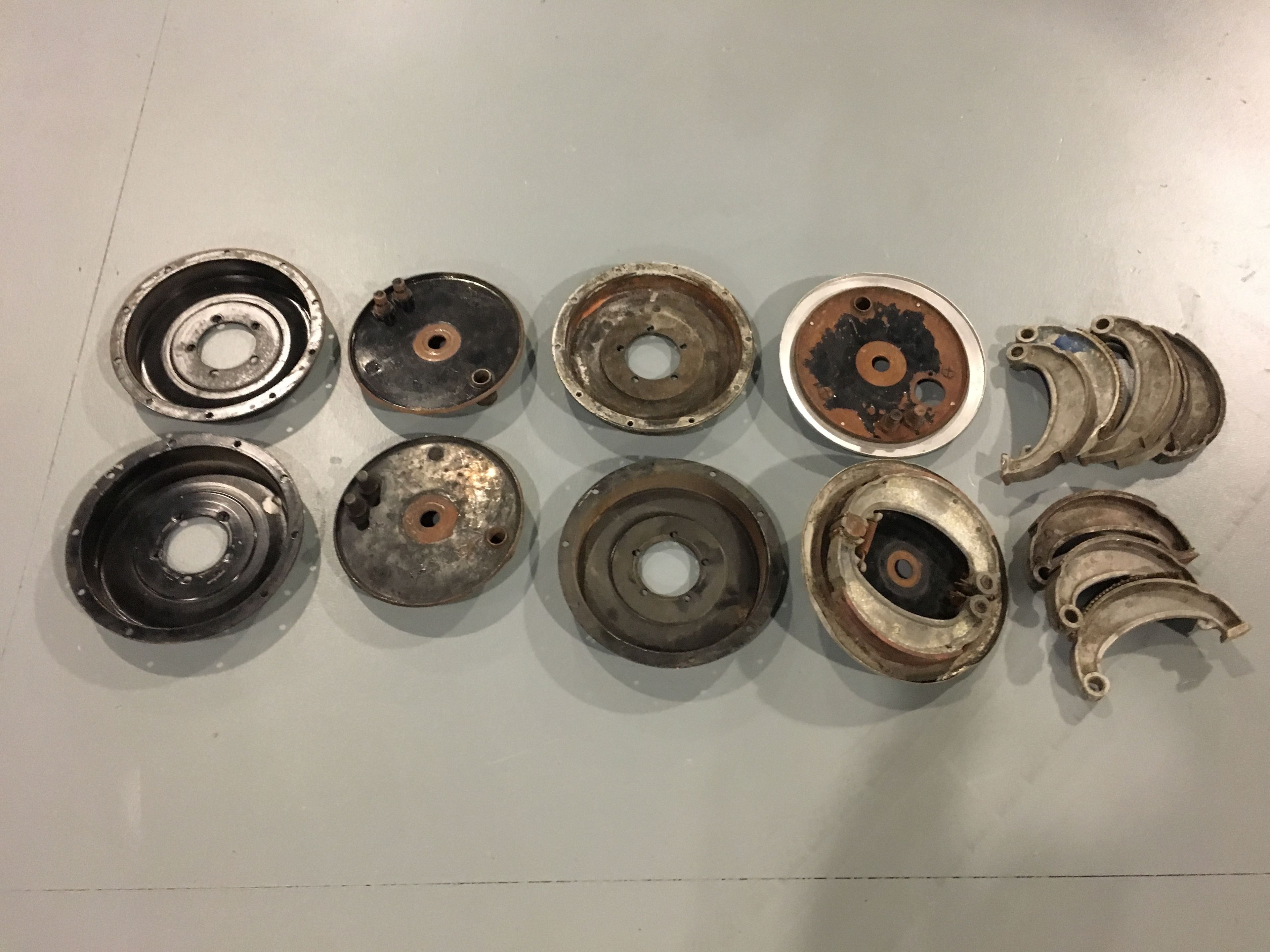 Bonhams Cars : A selection of Vincent brake components