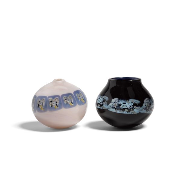 Bonhams : Richard Ritter (born 1940) Group of Two Vases1970-76murrini ...