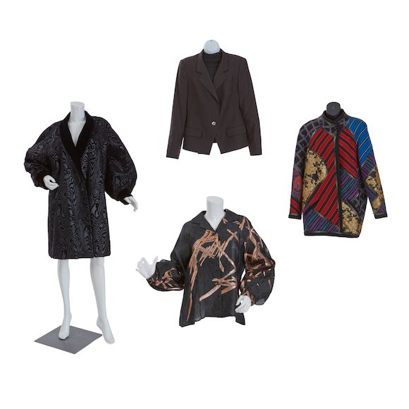Bonhams : A group of couture clothing pieces