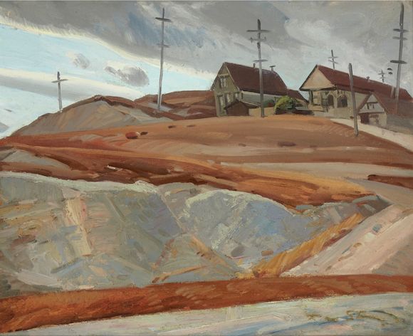 Bonhams : Ray Stanford Strong (1905-2006) San Francisco Suburbs 16 x ...
