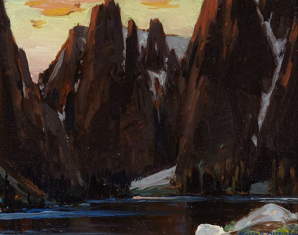 Bonhams : Alfred R. Mitchell (1888-1972) San Felipe Valley in Autumn ...