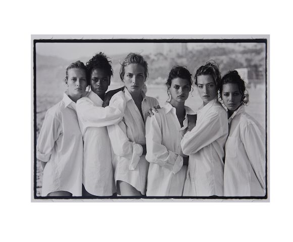 Bonhams : Peter Lindbergh (1944-2019); Estelle Lefébure, Karen ...