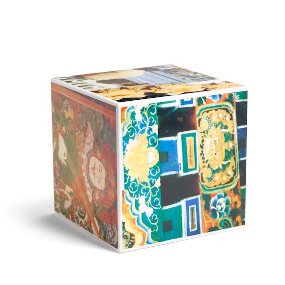 Bonhams : Robert Rauschenberg (1925-2008); Tibetan Keys (Cube), from ...