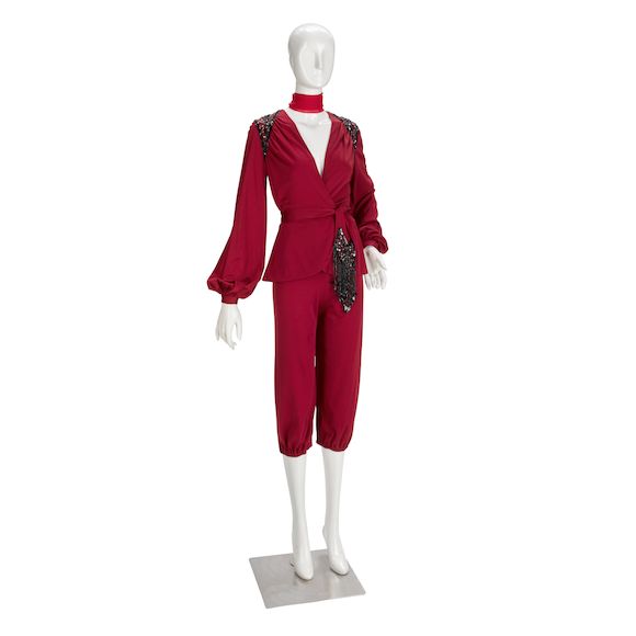 Bonhams : A Mitzi Gaynor pantsuit worn on Mitzi...And 100 Guys ...