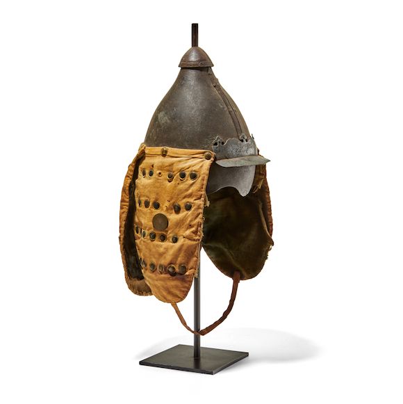 Bonhams : A Korean two-plate iron helmet Joseon dynasty (1392-1897 ...