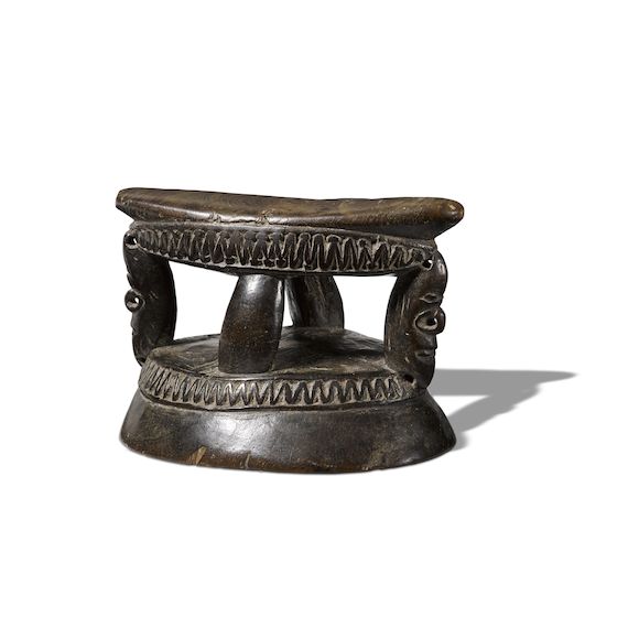 Bonhams : Iatmul Headrest, Pagwi Village, East Sepik Province, Papua ...