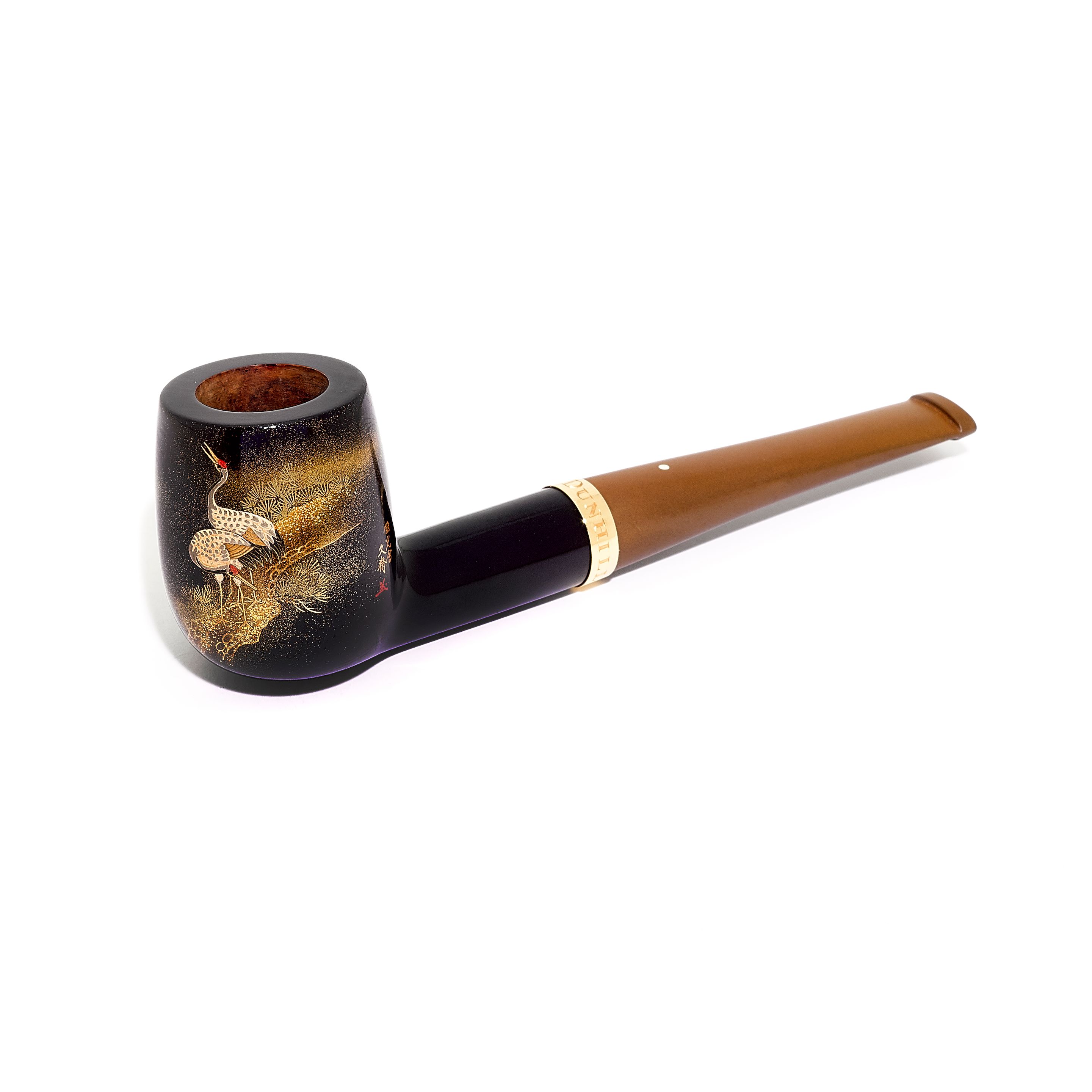 Bonhams : A Dunhill-Namiki Maki-e Handpainted Pipe Circa 2000