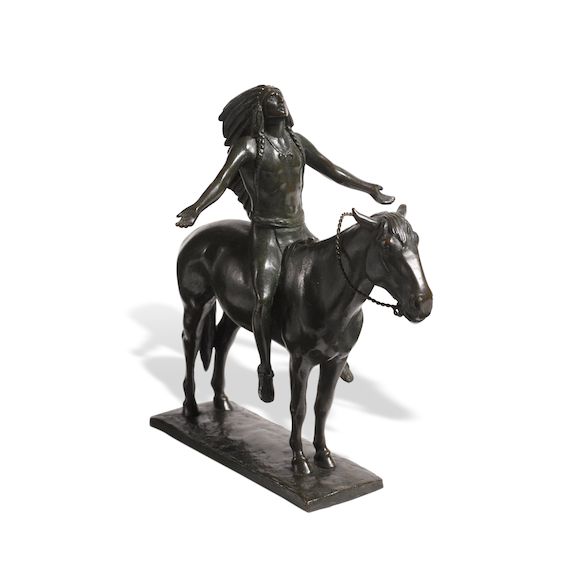 Bonhams : Cyrus Edwin Dallin (1861-1944) Appeal to the Great Spirit 8 3 ...