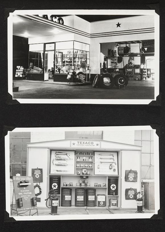 Bonhams : TEXACO GAS STATIONS OF SOUTHERN CALIFORNIA. Album of Southern ...