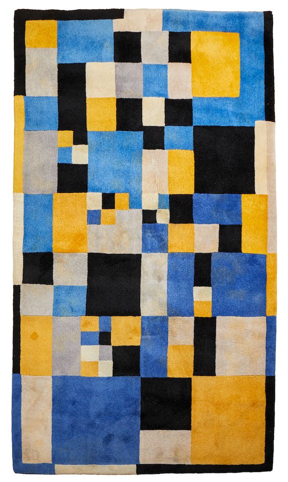 Bonhams : Sonia Delaunay (1885-1979) Carrés Magiques Tapestrycirca ...