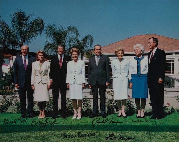 Bonhams : FOUR SUCCESSIVE REPUBLICAN PRESIDENTS AND FIRST LADIES ...