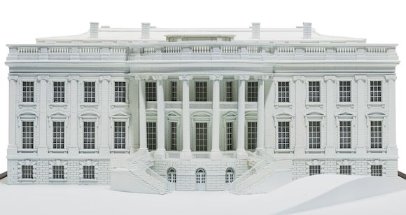 Bonhams : AN AUDEMARS PIGUET SCALE MODEL OF THE WHITE HOUSE ...