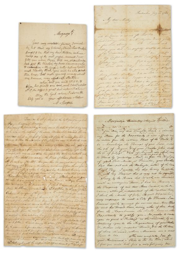 Bonhams : MORGAN, GEORGE. 1743-1810. Autograph Letter Signed ("G ...