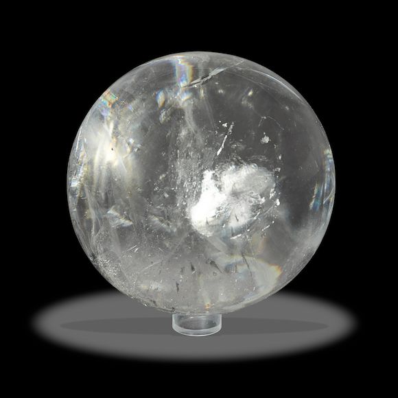 Bonhams : Rock Crystal Quartz Sphere