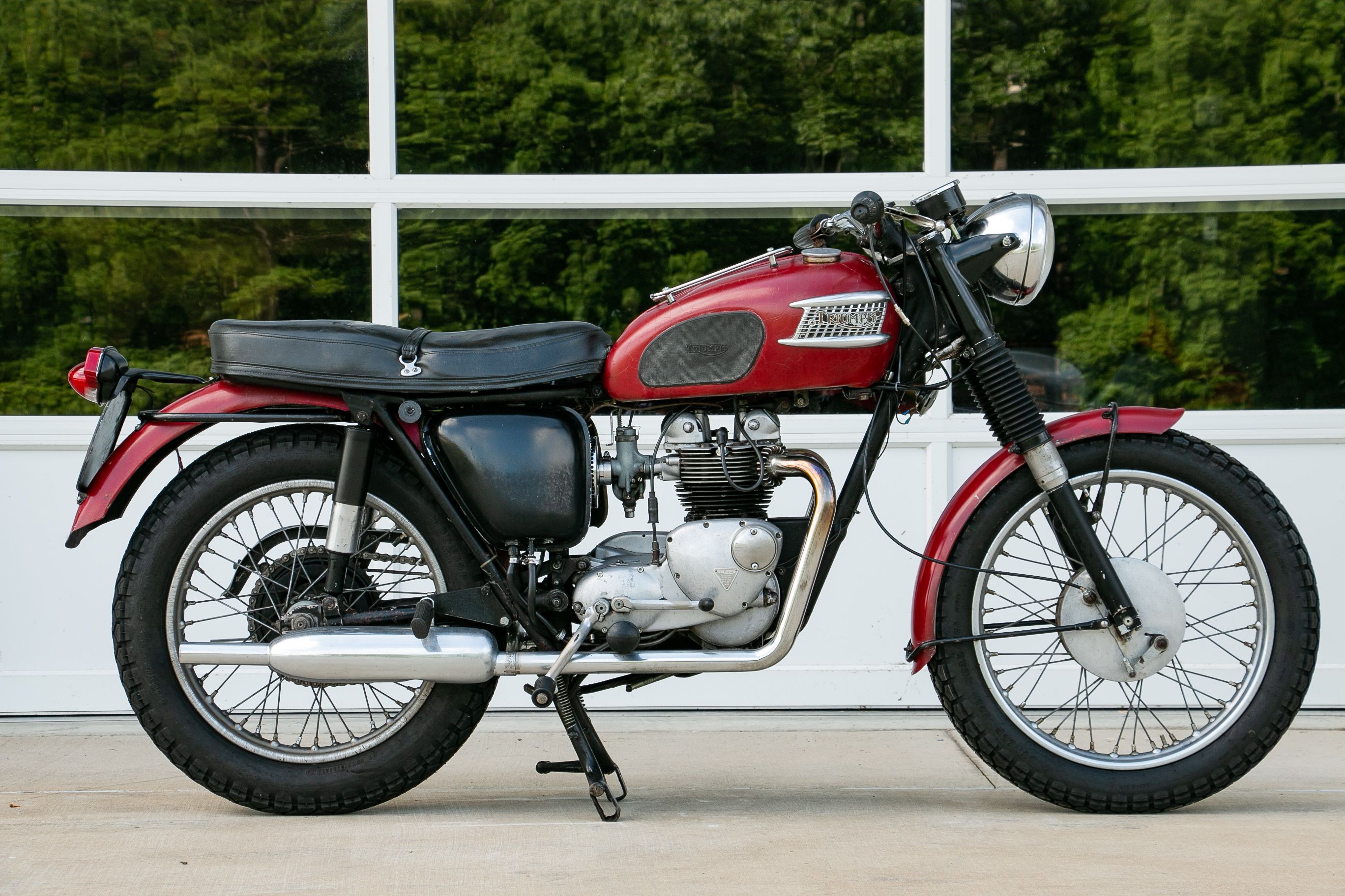 Bonhams Cars : 1965 Triumph T100 SC Engine no. T100SR H38611