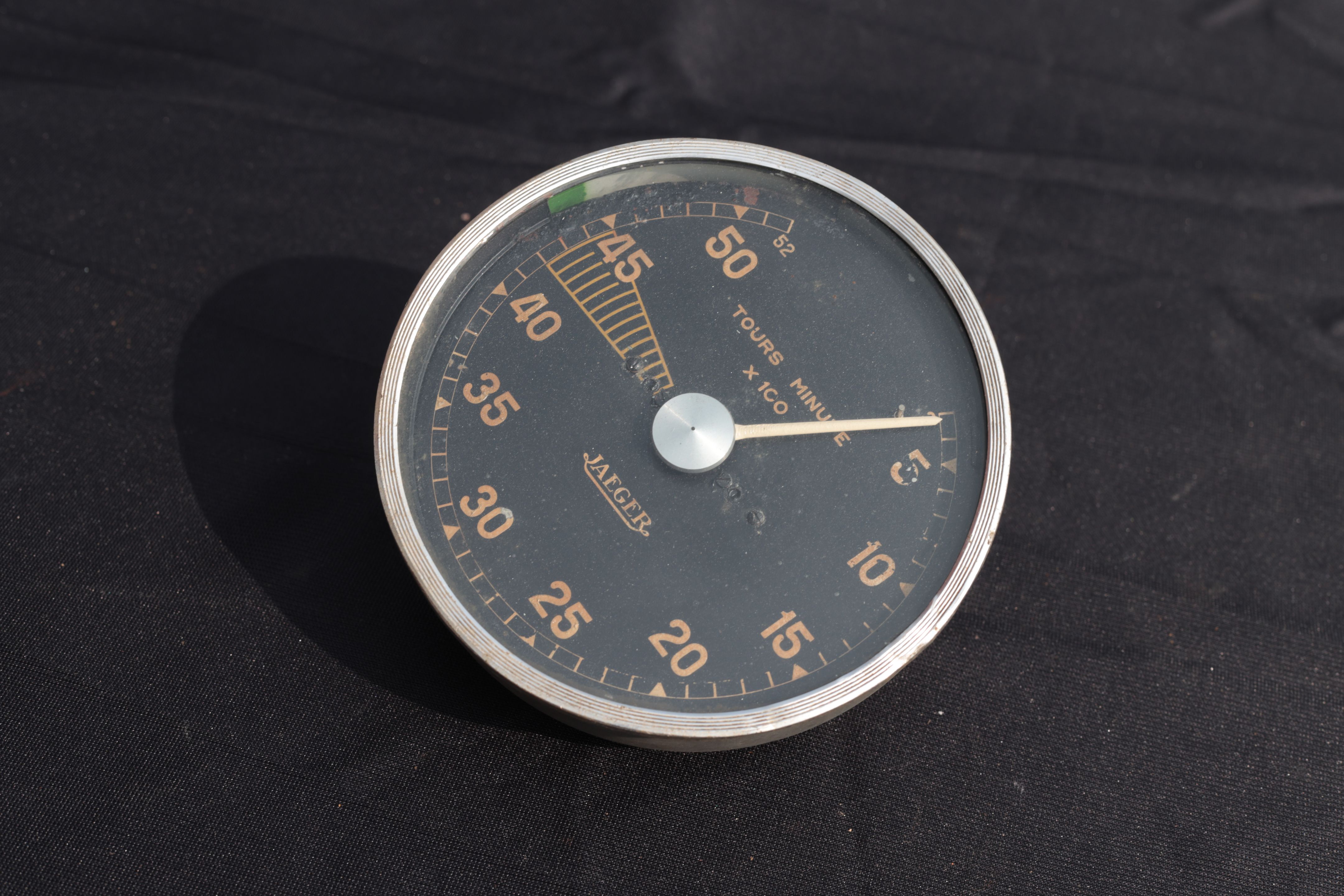 Bonhams Cars : Jaeger tachometer 5,000 RPM (Smiths internal)