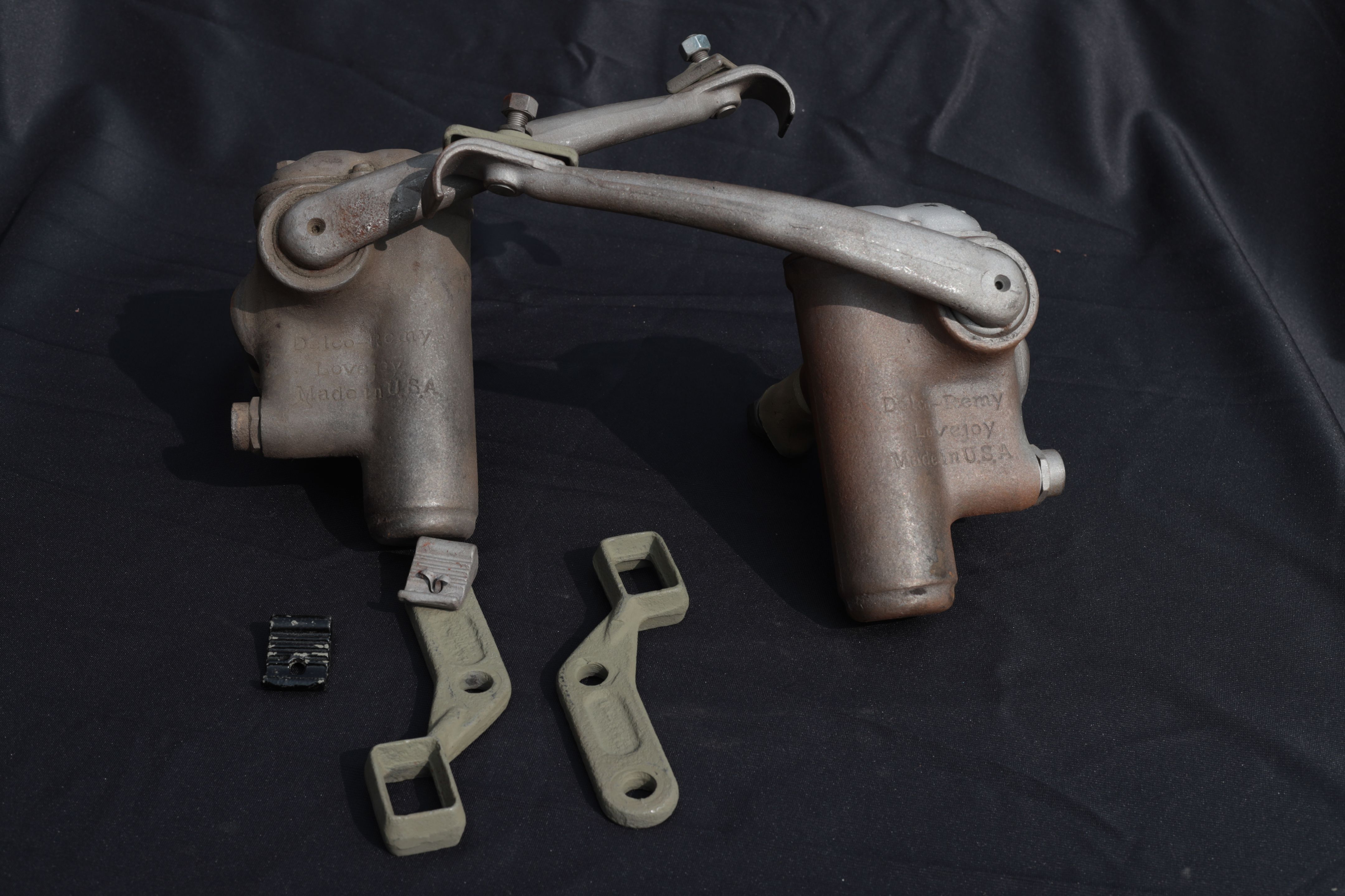 Bonhams Cars : A pair of Auburn hydraulic lever shocks, rebuilt