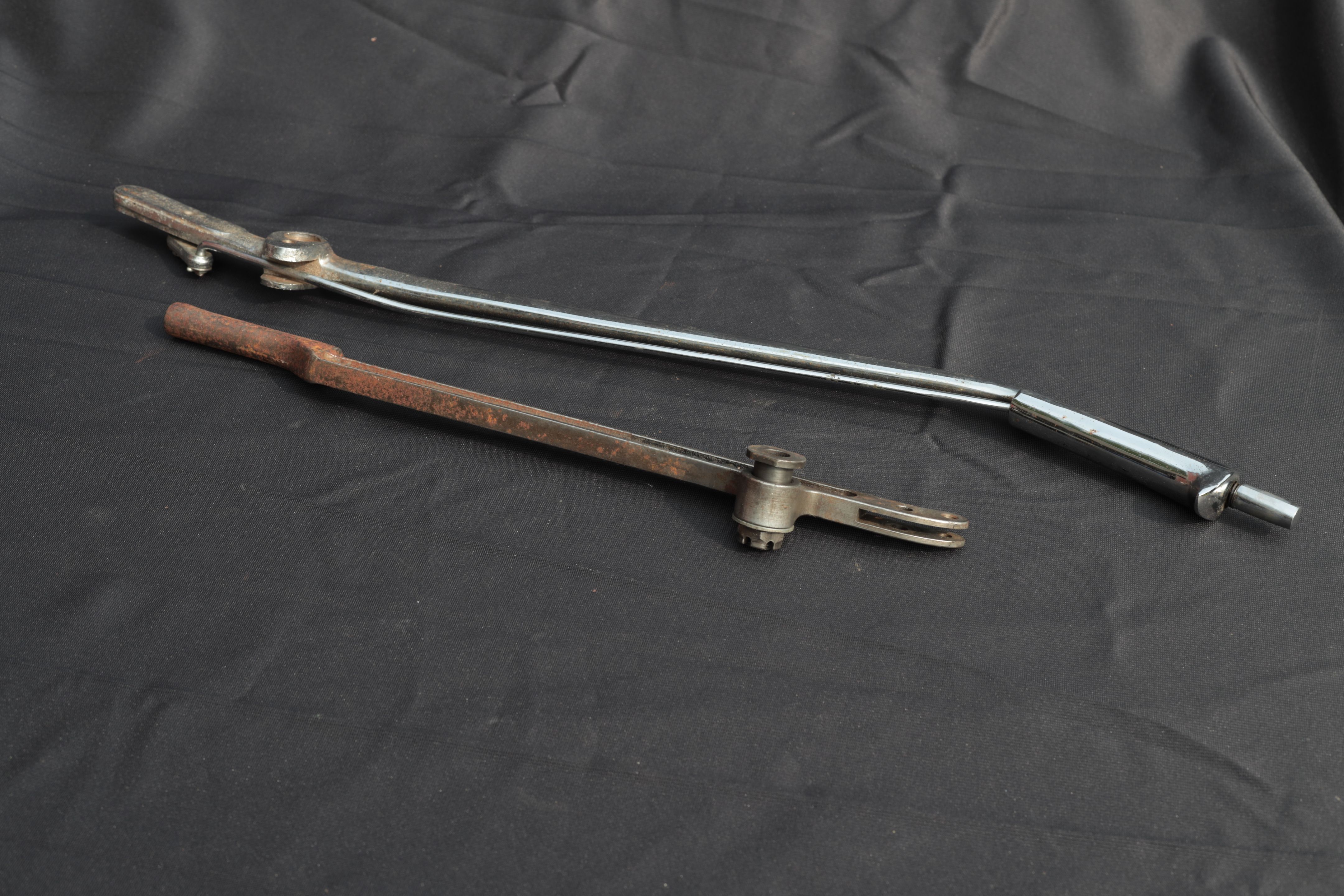 Bonhams Cars : A pair of handbrake levers