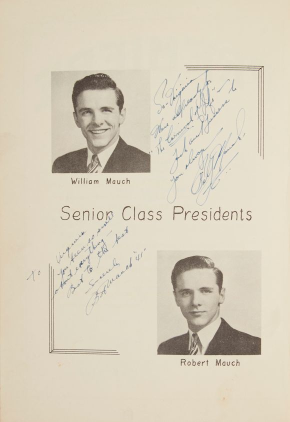 Bonhams : A "Premiere" 1941 yearbook from the Mar-Ken/Lawlor ...