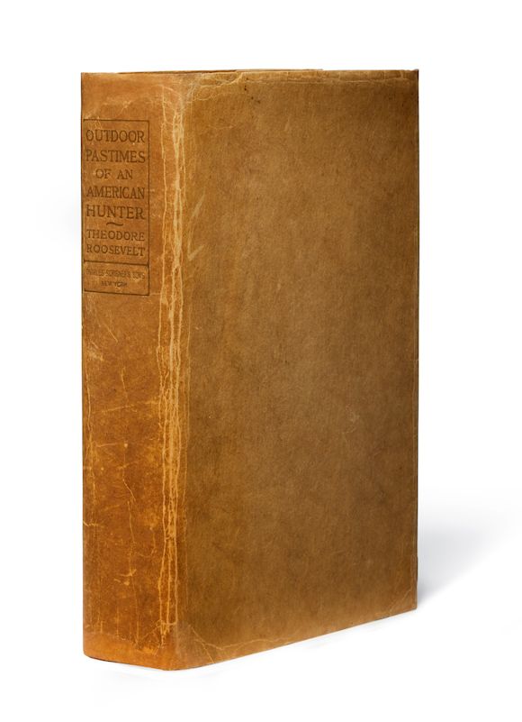 Bonhams : ROOSEVELT, THEODORE. 1858-1919. Outdoor Pastimes of an ...