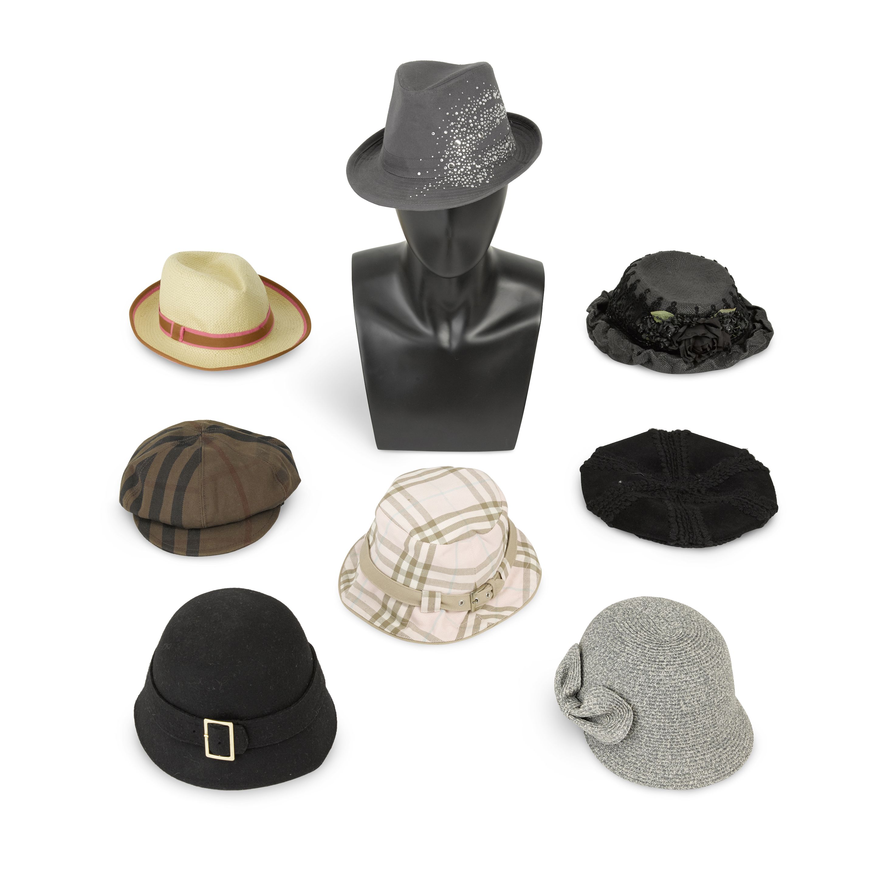 A Googoosh group of hats from her personal wardrobe - Auktionen ...