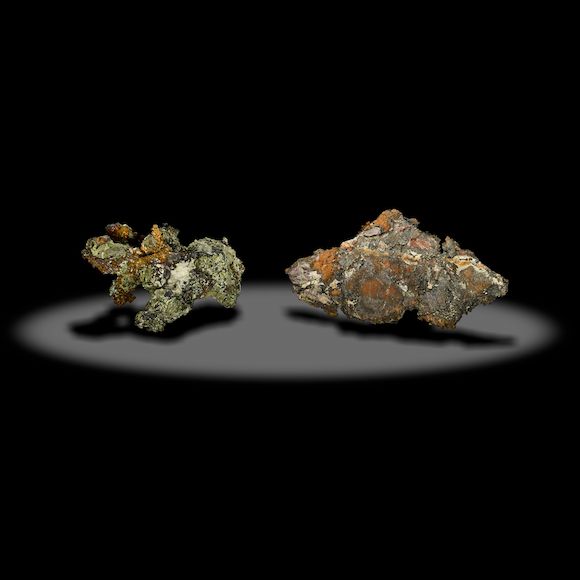 Bonhams : Two Native Copper Specimens