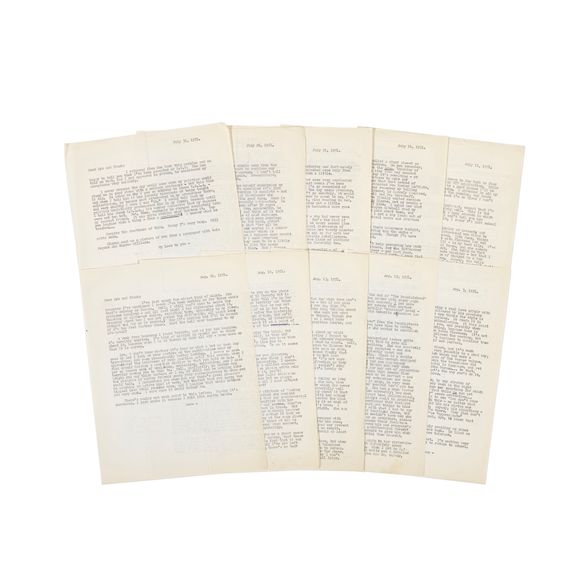 Bonhams : ARCHIVE OF NATHANIEL BRANDEN'S RETAINED CORRESPONDENCE TO ...