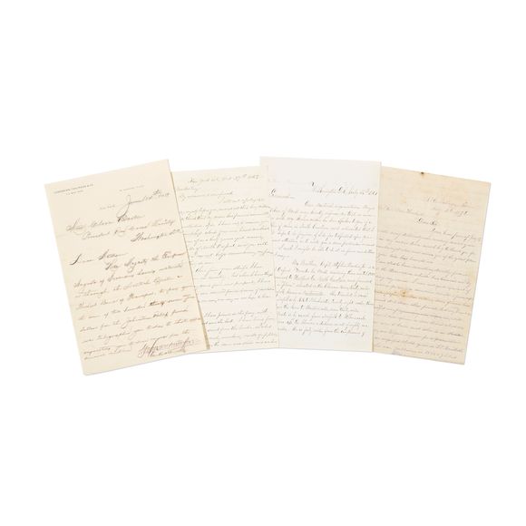 Bonhams : BARTON, CLARA. 1821-1912. A collection of correspondence and ...