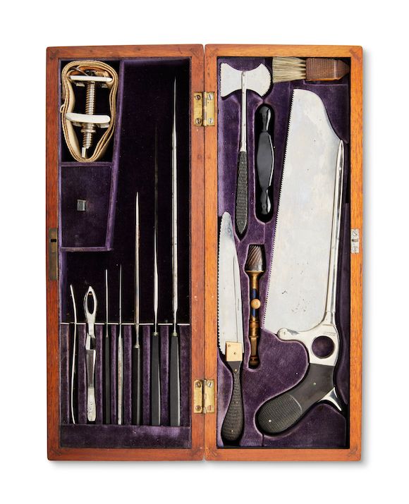 Bonhams : SCIENTIFIC INSTRUMENTS. A Shepard & Dudley military set of ...