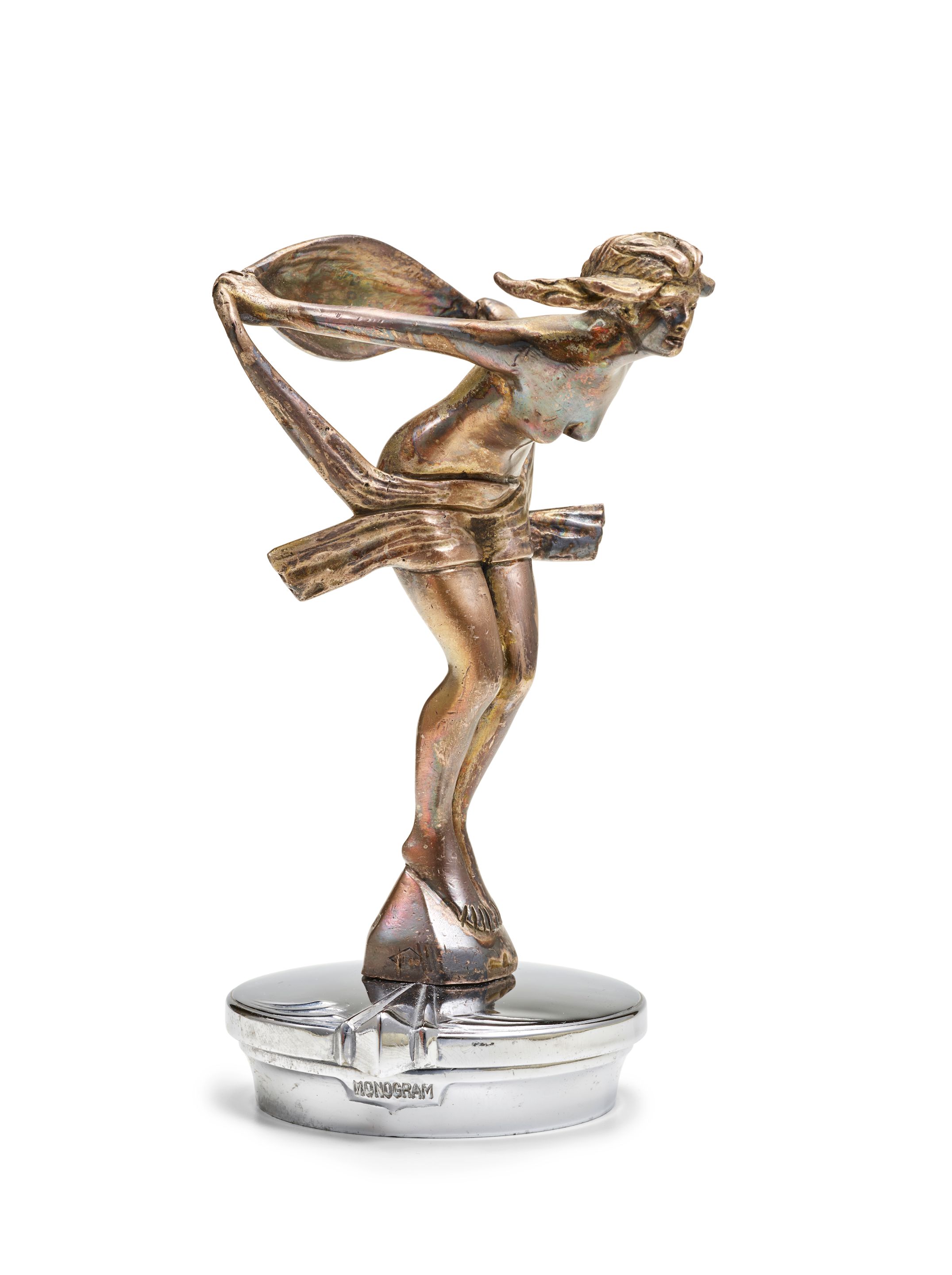 Bonhams Cars : A 'Speed Nymph' mascot with spinning draperies by L V ...