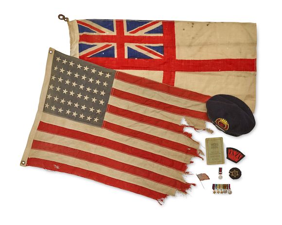 Bonhams : D-DAY: OMAHA BEACH VETERANS GROUPING. A Collection of relics ...