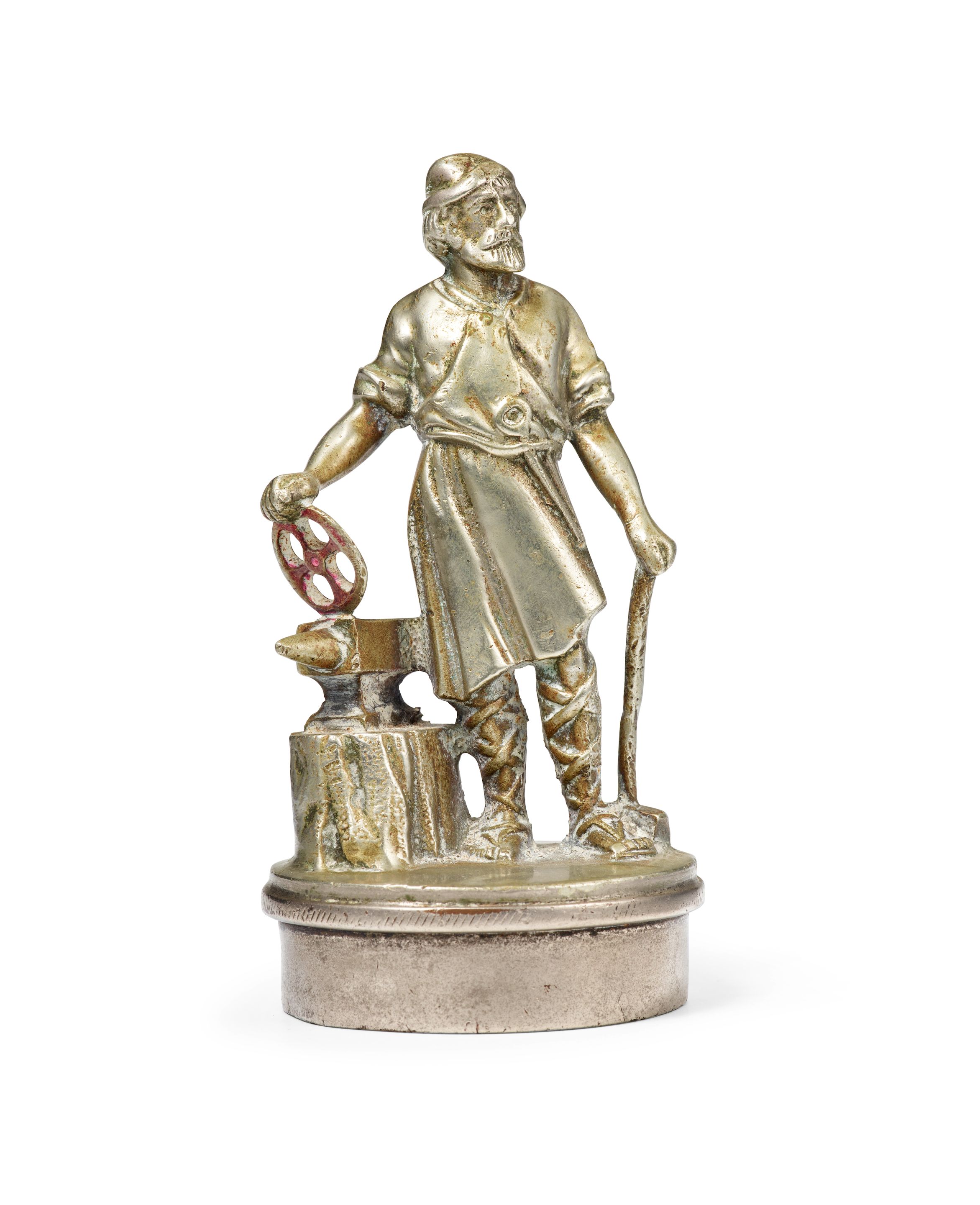 Bonhams Cars : A Vulcan Blacksmith mascot, British, circa 1920,
