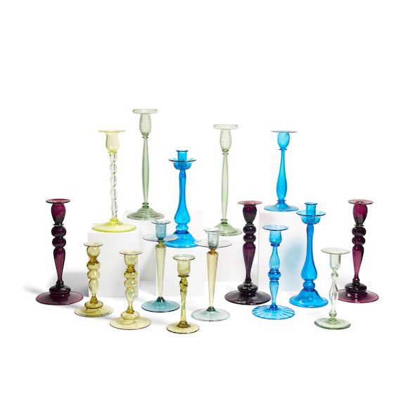Bonhams : Frederick Carder (1863-1963) Assorted Group of 16 ...