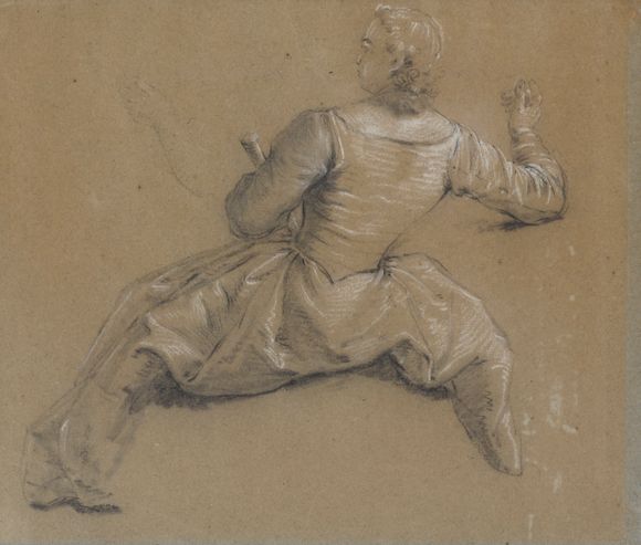 Bonhams : Attributed to Nicolas Lancret (French, 1690-1743) A figure ...