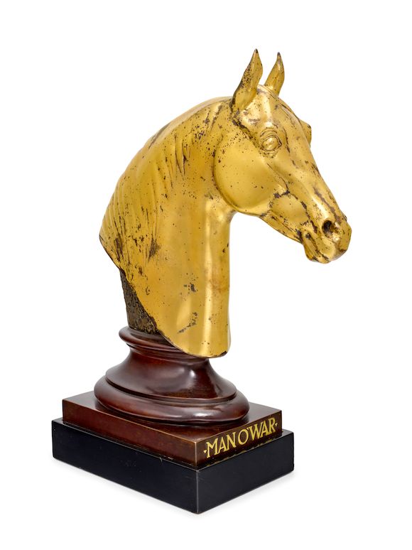 Bonhams : Herbert Haseltine (1877-1962) Man O' War 14 1/2in high (36 ...