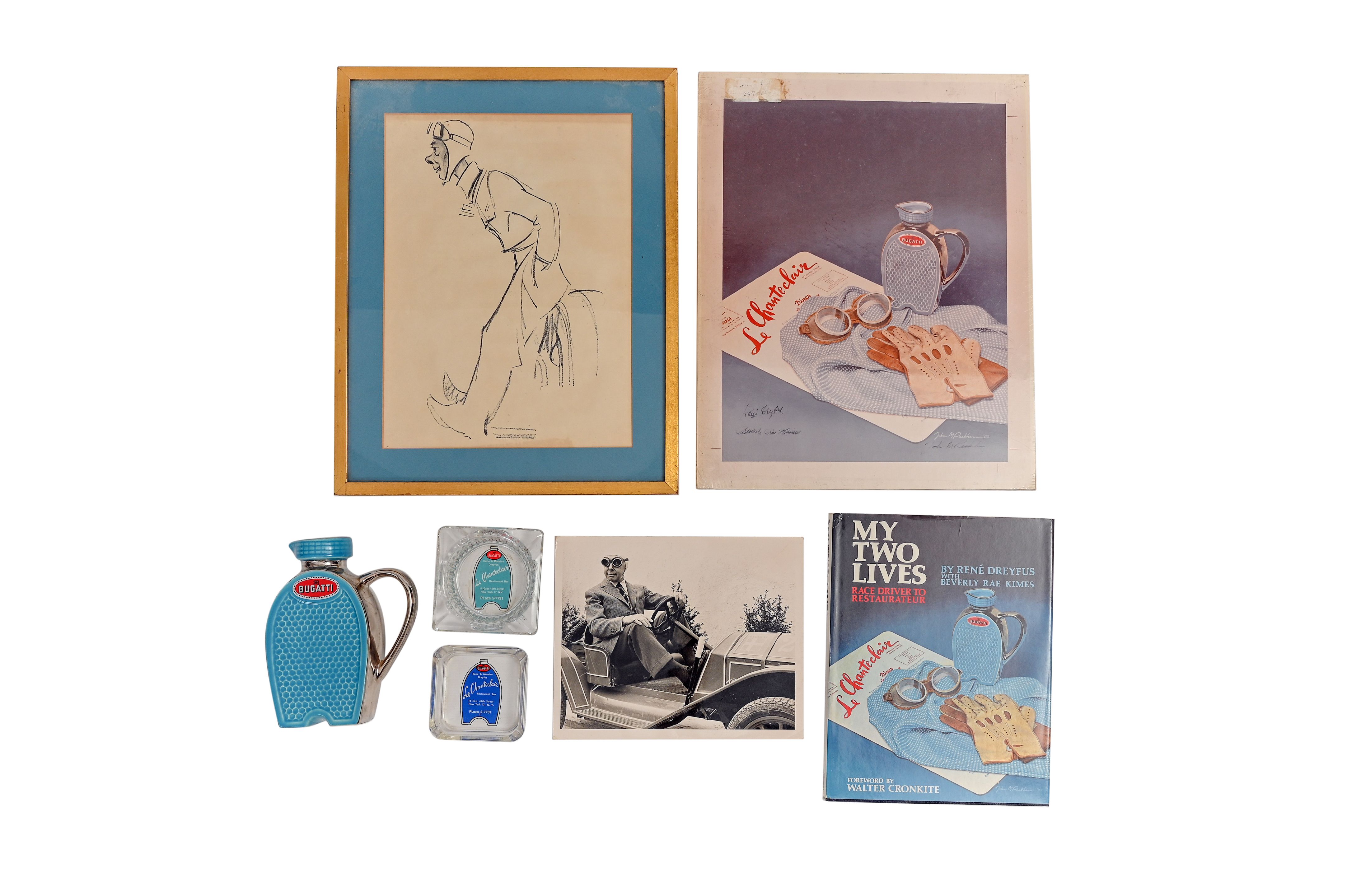 Bonhams Cars : Rene Dreyfus: Assorted memorabilia from the life of this ...