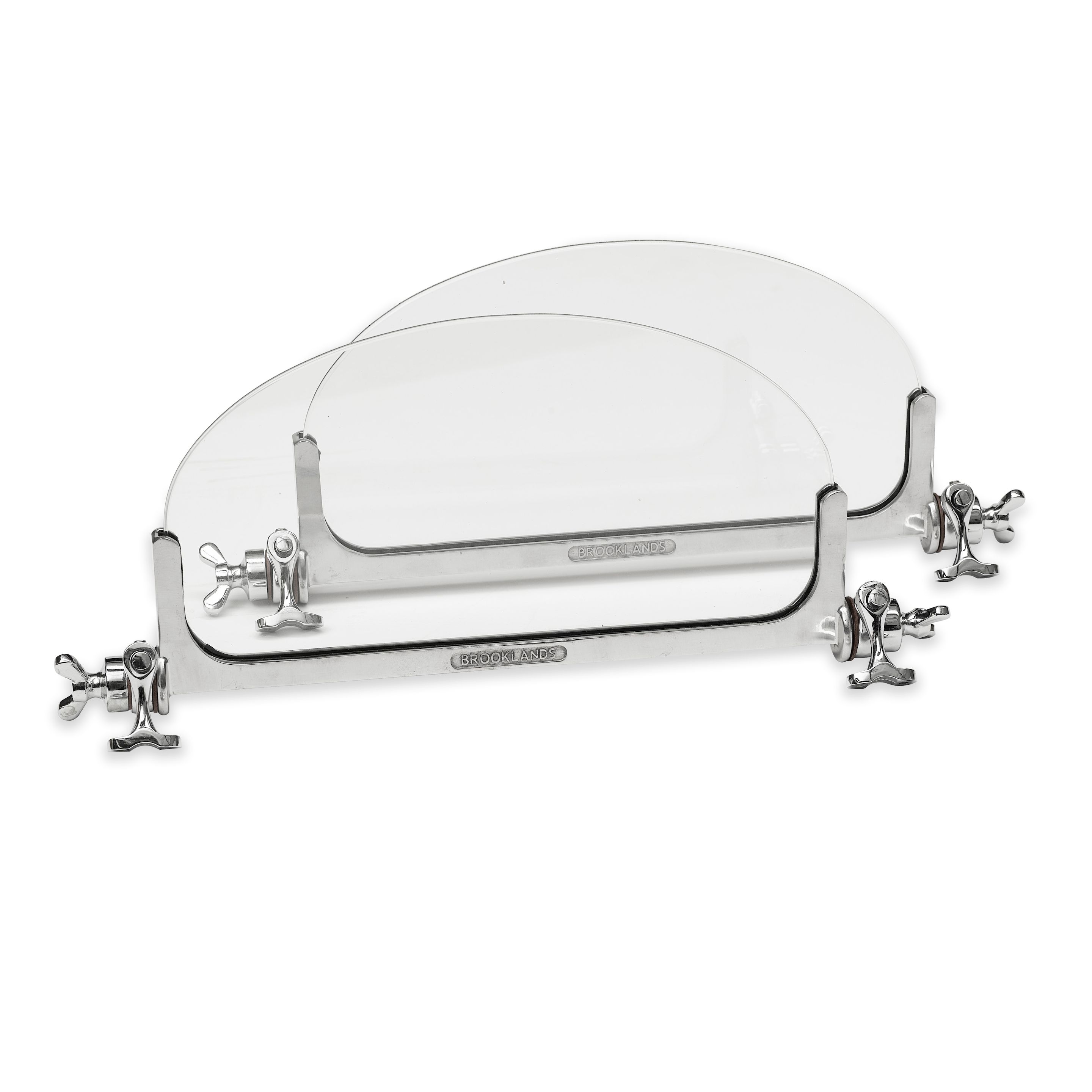 Bonhams Cars : A set of two Brooklands style racing screens,