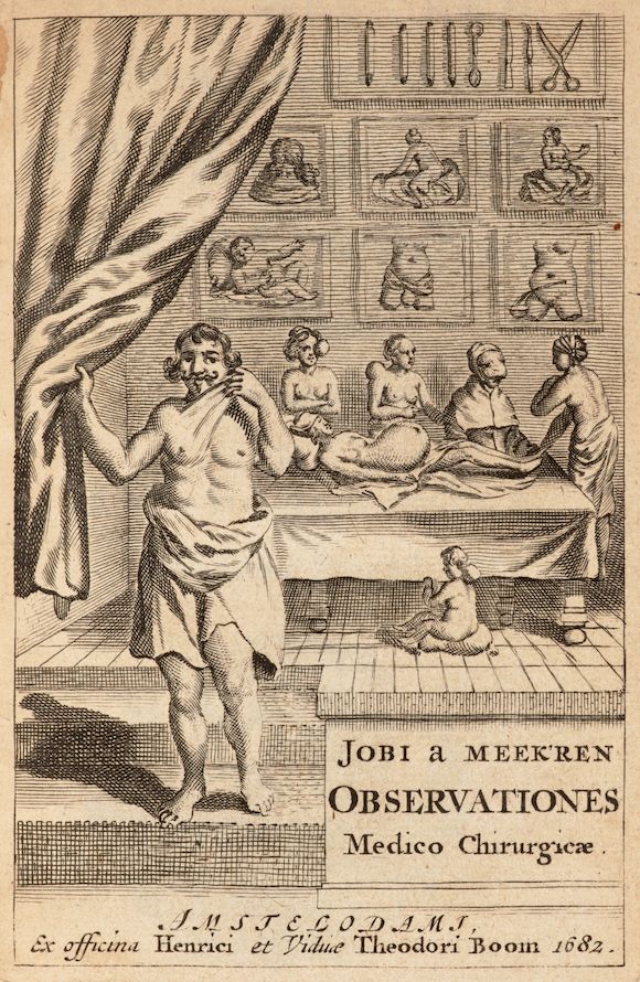 Bonhams : MEEK'REN, JOB JANSZOON VAN. 1611-1666. Observationes medico ...