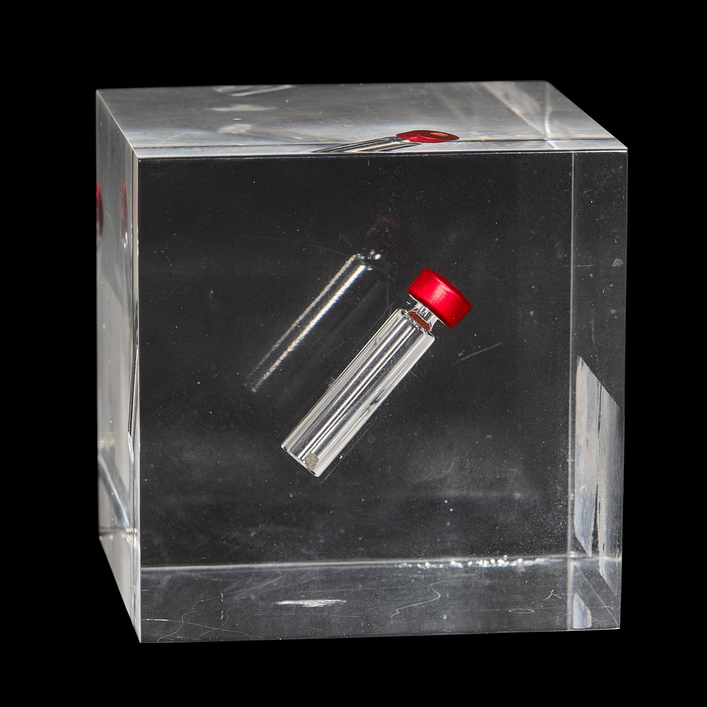 Rare Mars Collectible--Zagami Meteorite in Lucite - auctions & price ...